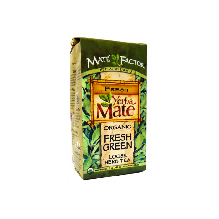 12 oz Loose Fresh Green Organic Yerba Mate